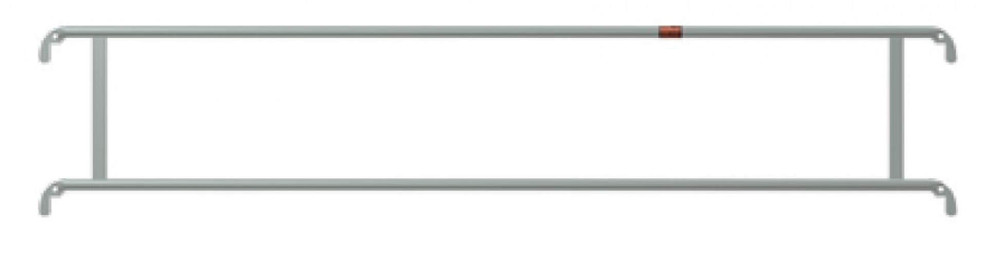 Pro Euro Mat - Double garde-corps acier